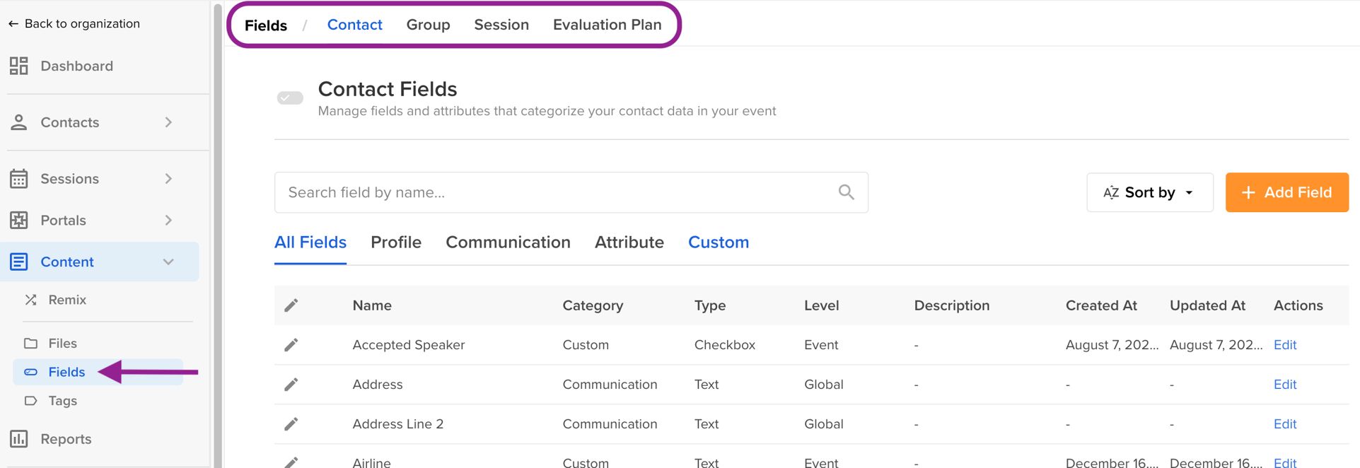 How To Create and Delete Custom Fields